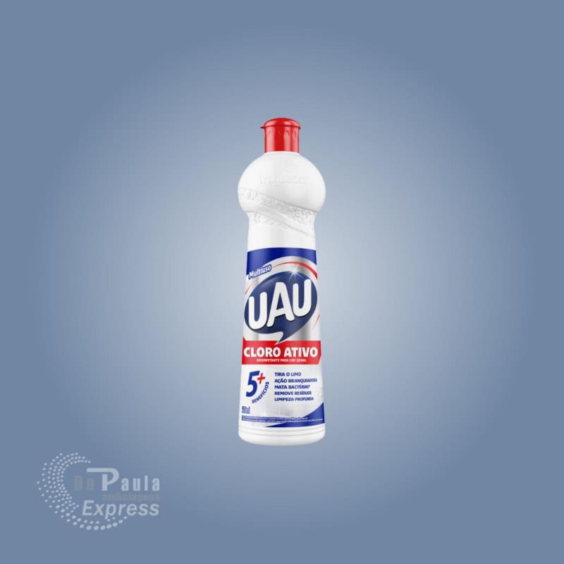 MULTIUSO (UAU) CLORO ATIVO 500ML - depaulaexpress.com.br